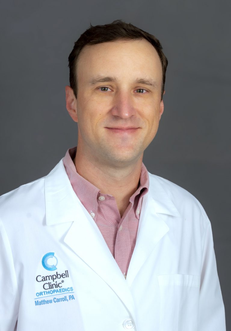 Matthew L. Carroll, PA-C - Campbell Clinic Orthopaedics